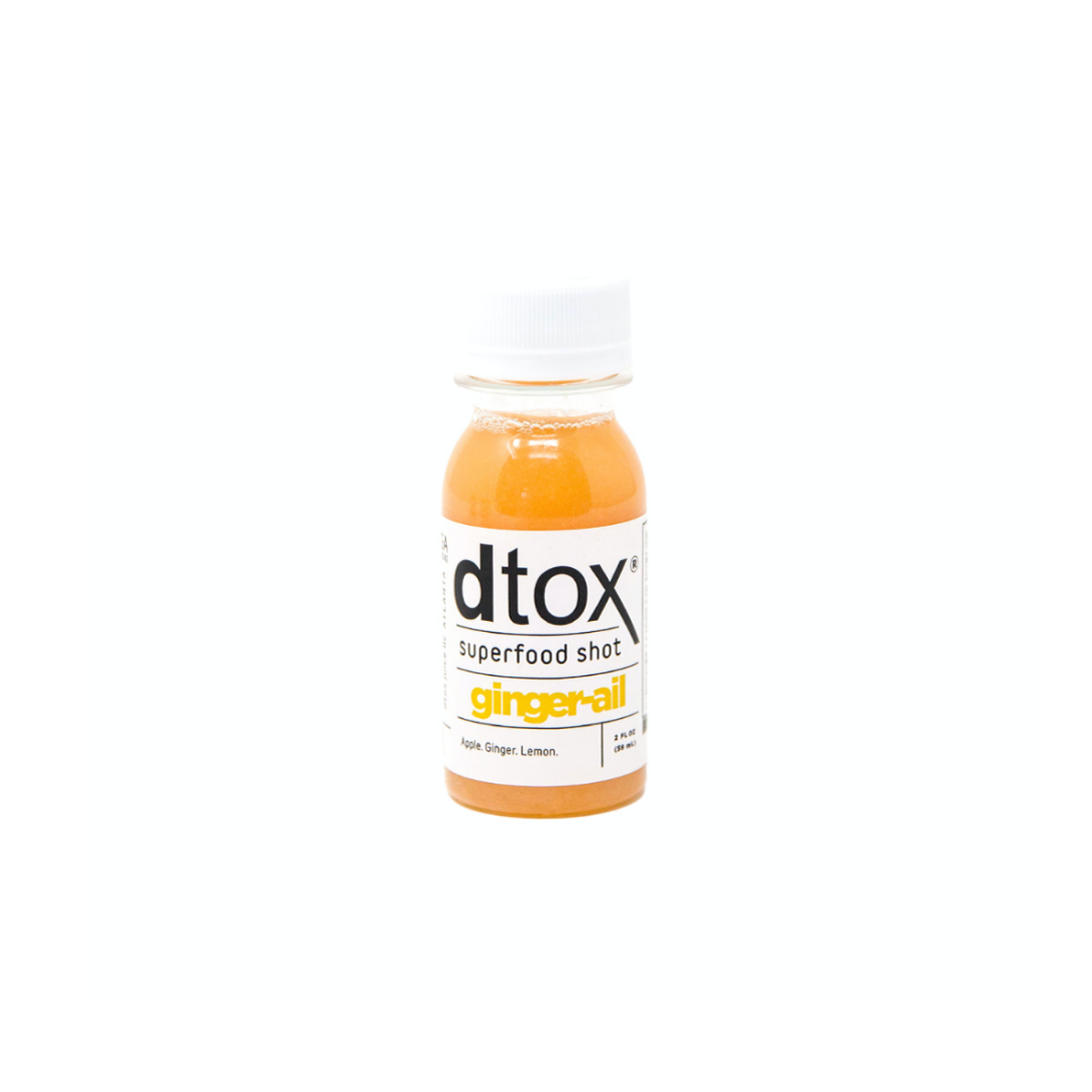 Superfood Shot - Ginger-Ail Box | dtox Juice – dtoxjuice
